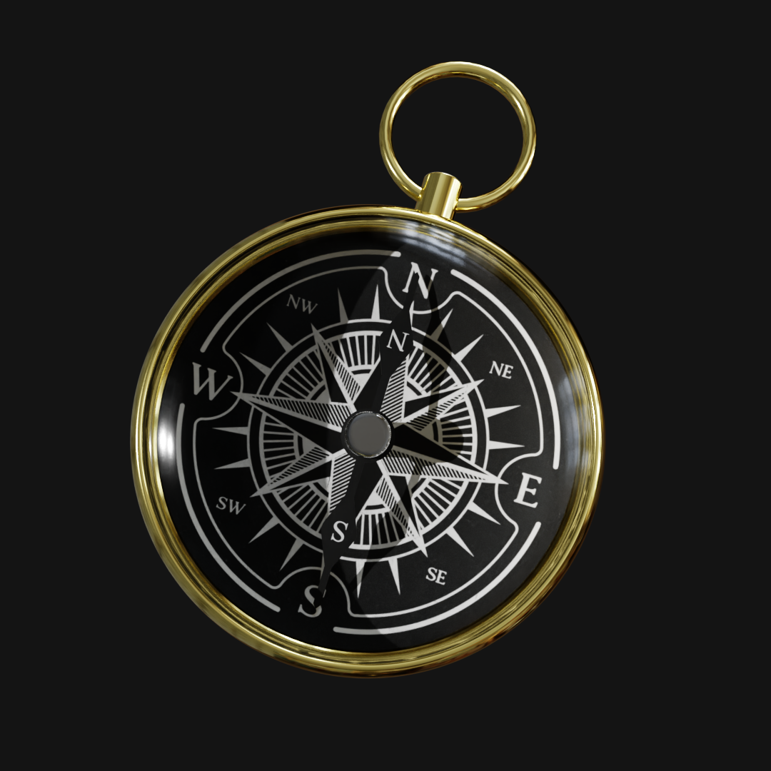 Compass | Miscellaneous models | BlenderKit