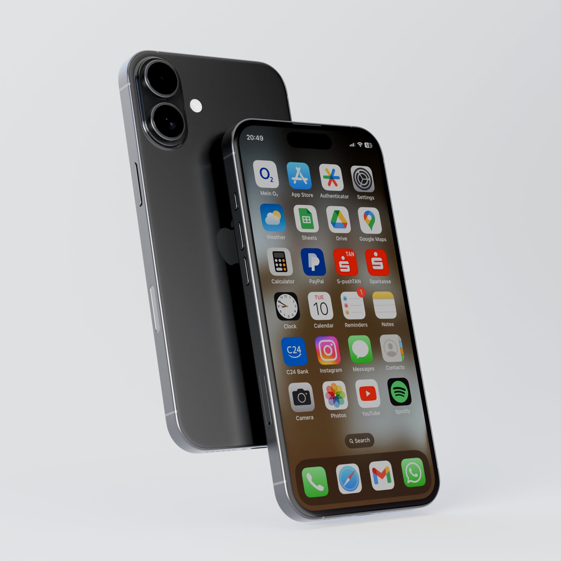 Iphone 16 | Smartphones models | BlenderKit
