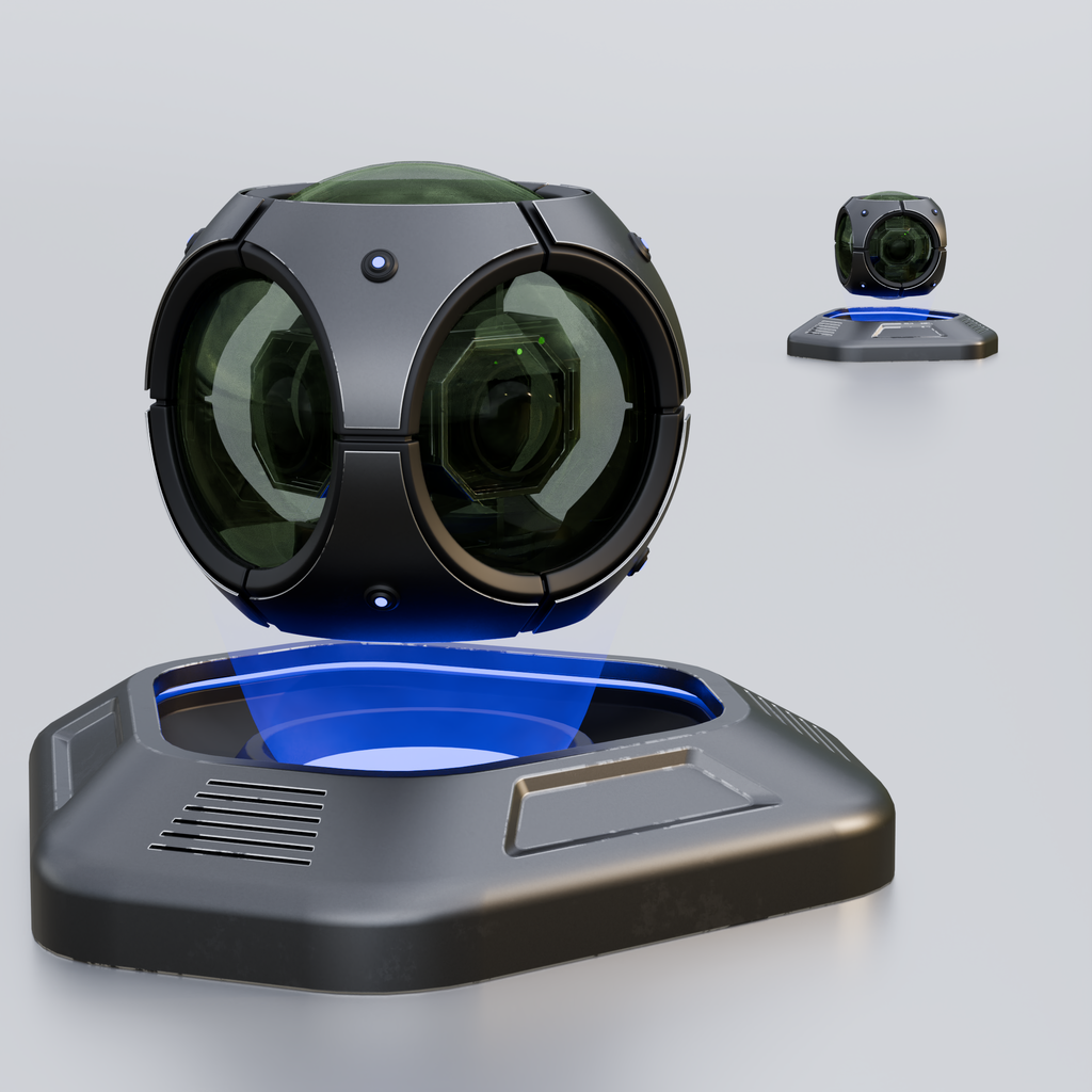 Sci Fi Camera | Photography models | BlenderKit
