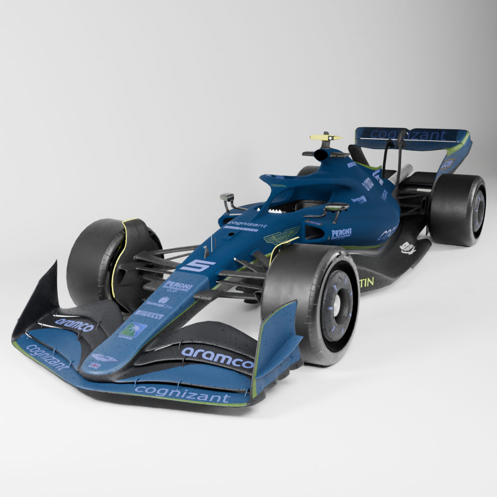 Aston Martin F1 | Race Cars models | BlenderKit