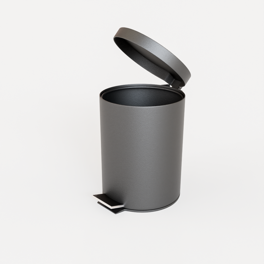 Small waste bin | Interior Design models | BlenderKit