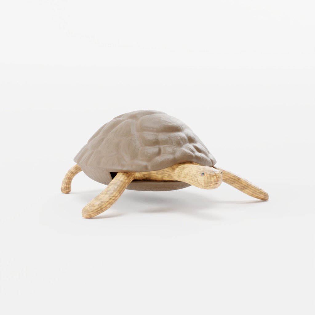 Elongated Tortoise | Reptiles models | BlenderKit