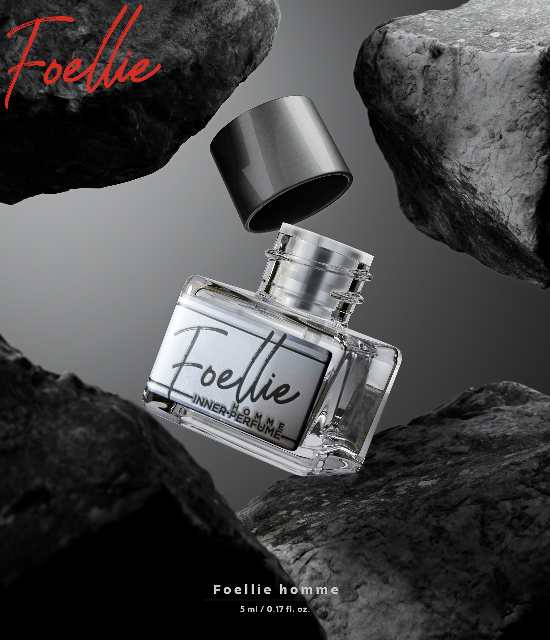 3D Perfume & rock Scene | PhucNguyen | Product Visualization scenes ...