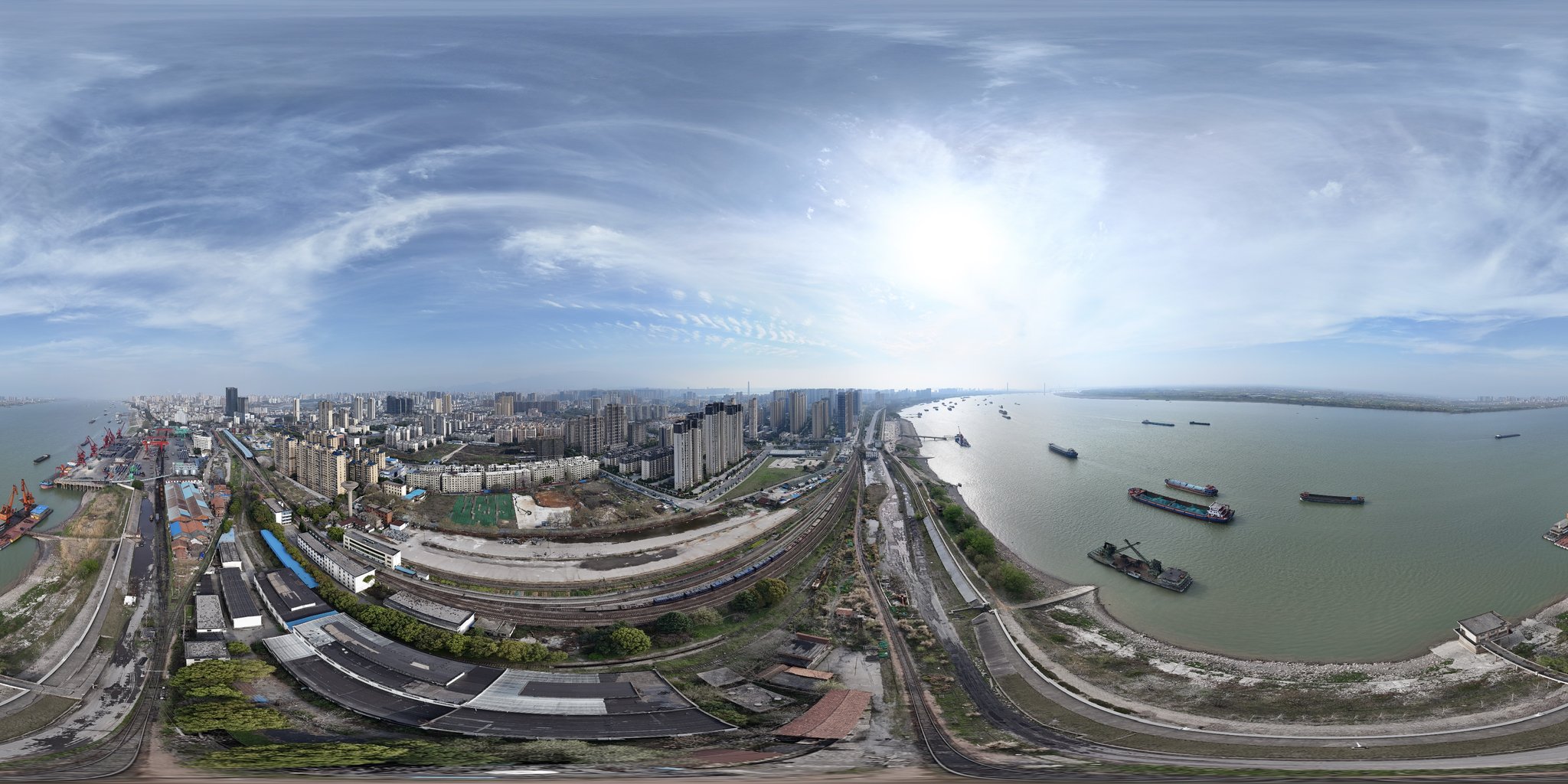 Pier high altitude 2 | FREE Urban Elements HDRis | BlenderKit