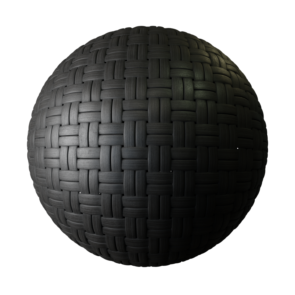 Wicker Plaited Wood Double Braid | FREE wood materials | BlenderKit