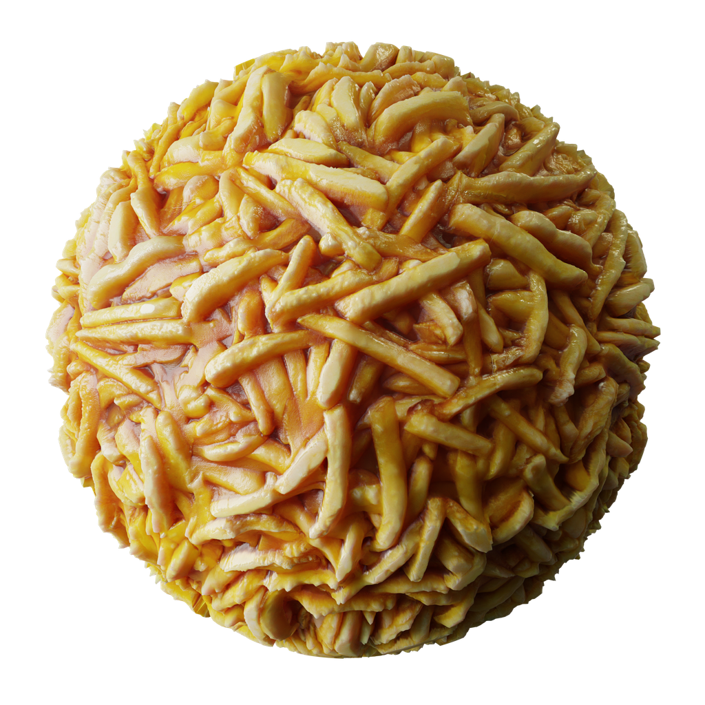 French fries | FREE food materials | BlenderKit