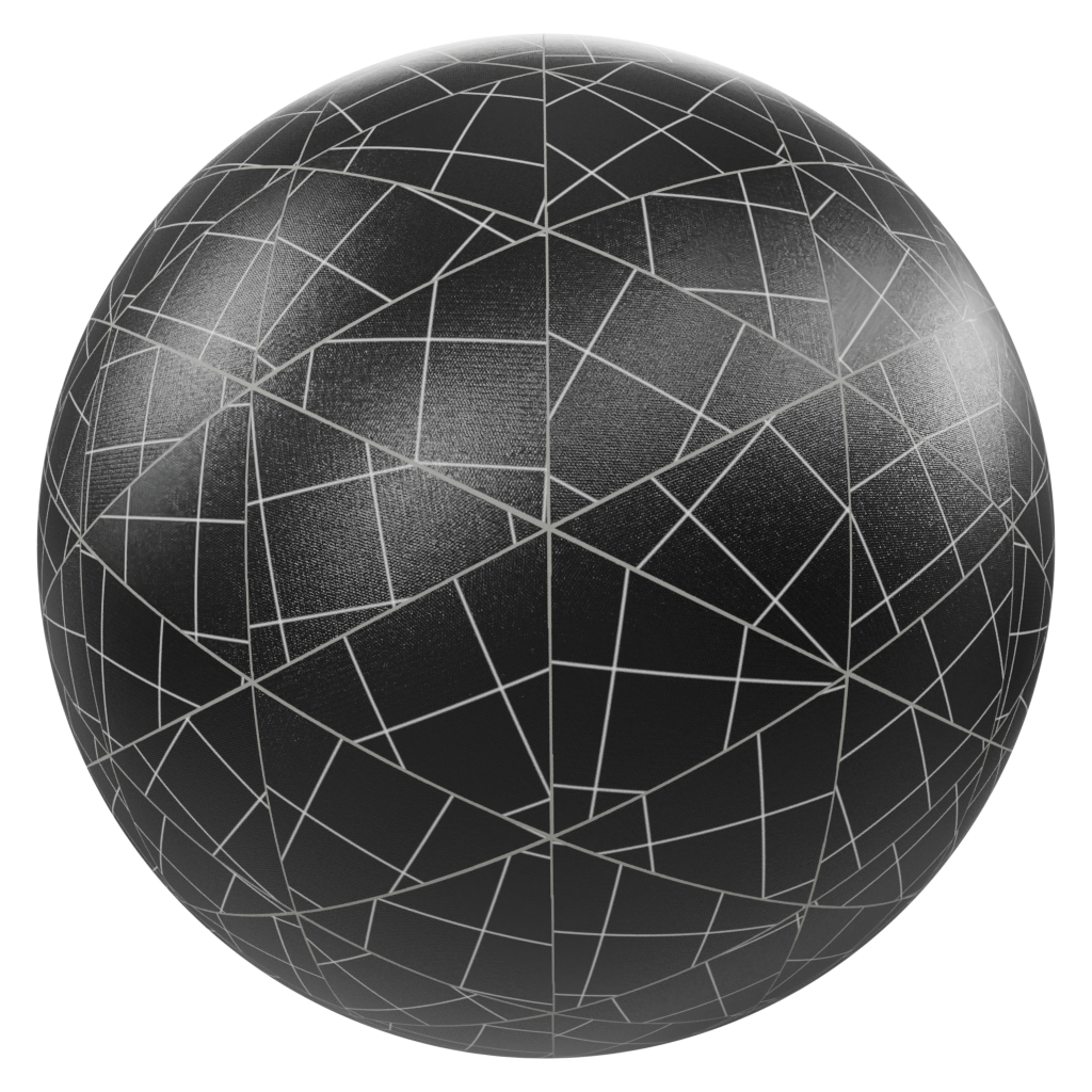 Black triangle check tiles | FREE tiles materials | BlenderKit