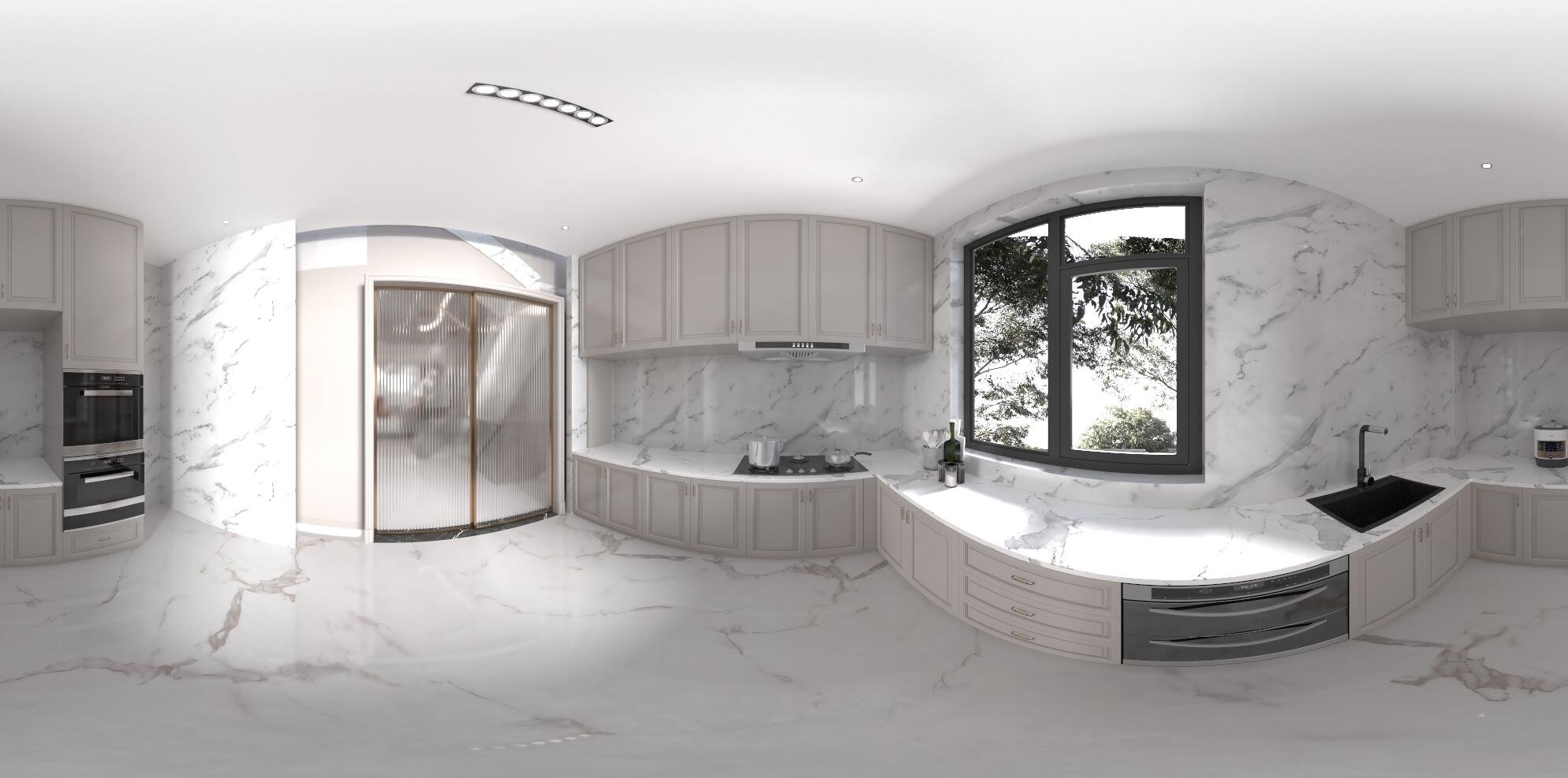 Kitchen | Interiors HDRis | BlenderKit