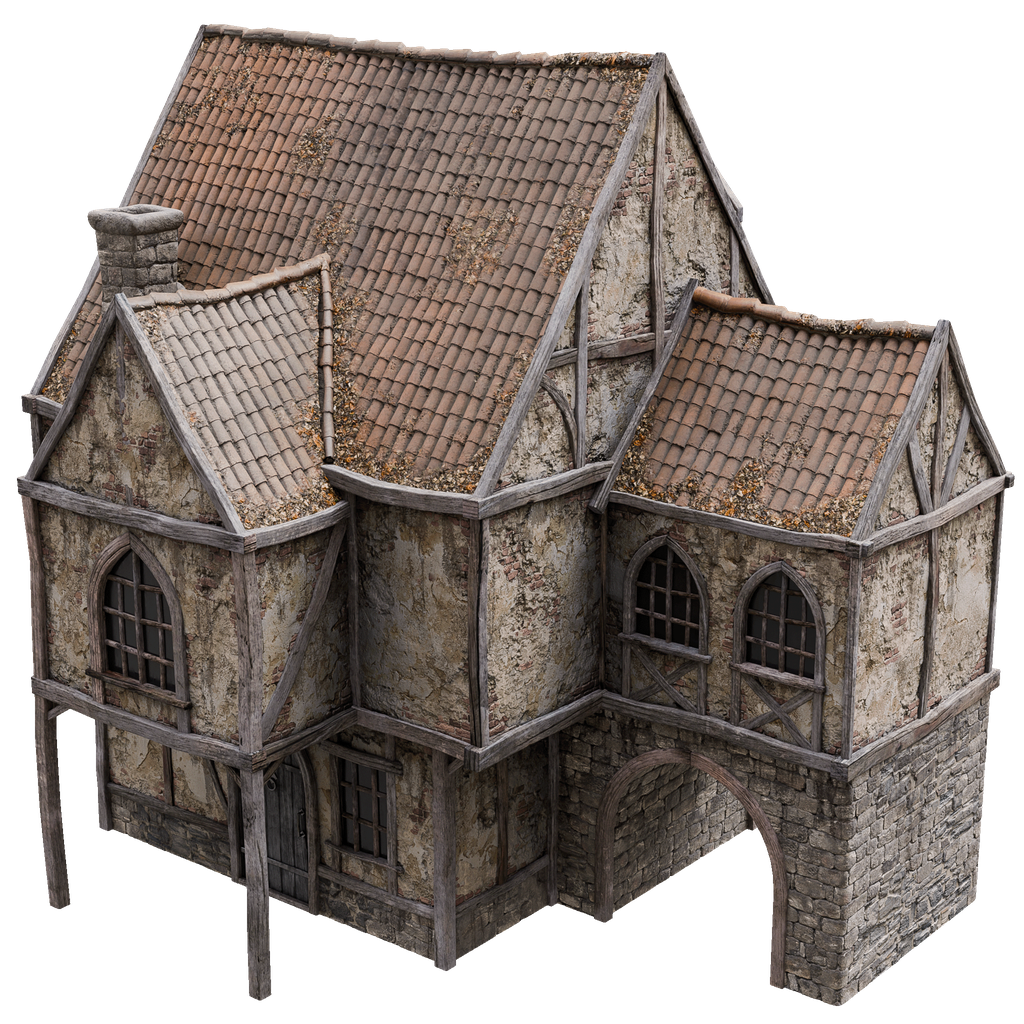 House Medieval | Historic Buildings models | BlenderKit