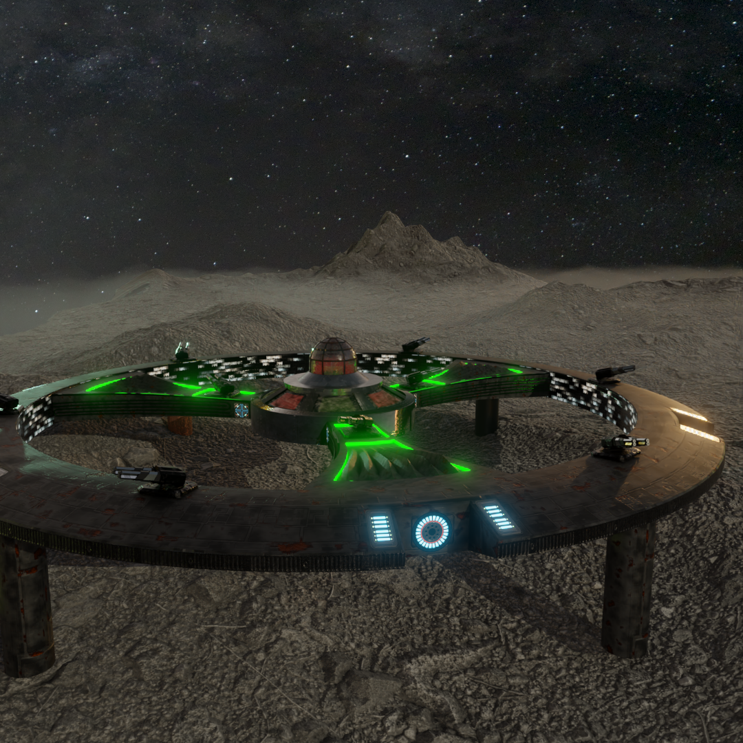 Space Station | Space Stations models | BlenderKit