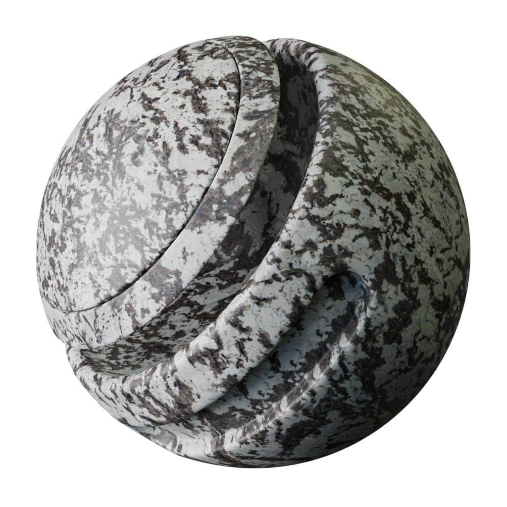 Shooting Star Granite | FREE marble materials | BlenderKit