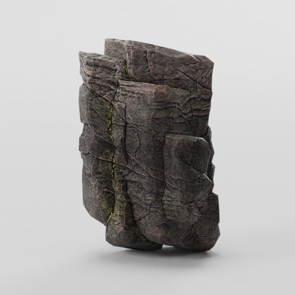 Cliff Rock 22 | 3D Terrain models | BlenderKit