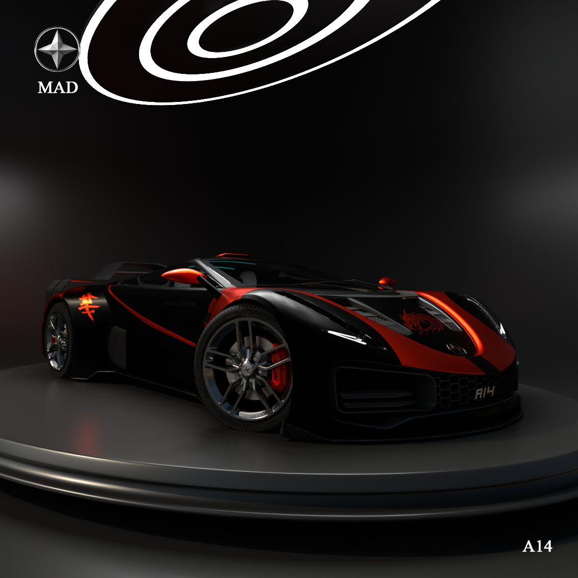 A14 Sport Car | FREE Luxury Cars models | BlenderKit