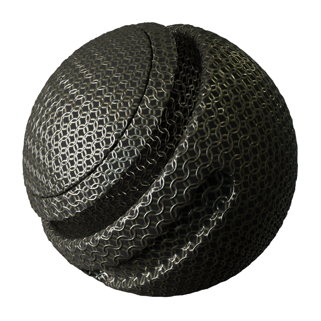 Chainmail | FREE metal materials | BlenderKit