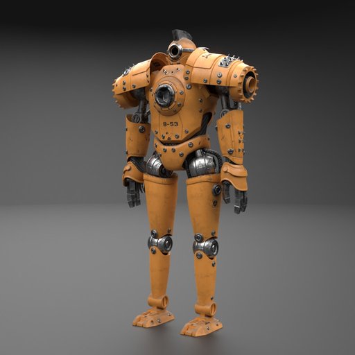 Scifi War Robot | Robots Characters models | BlenderKit