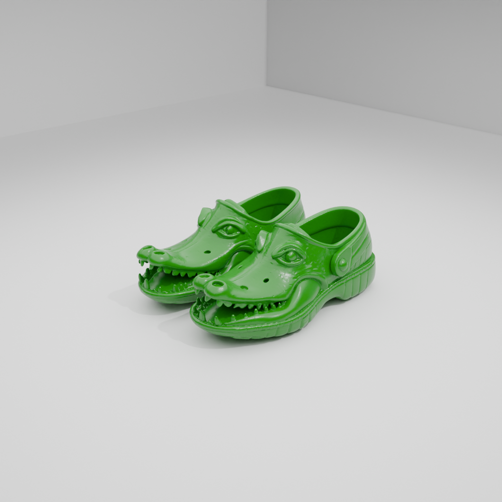 Crocks croc | FREE Fashion printables | BlenderKit