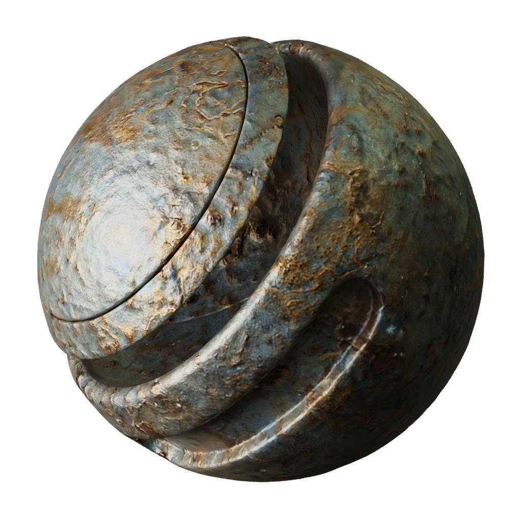 Rust 18 | FREE rust materials | BlenderKit