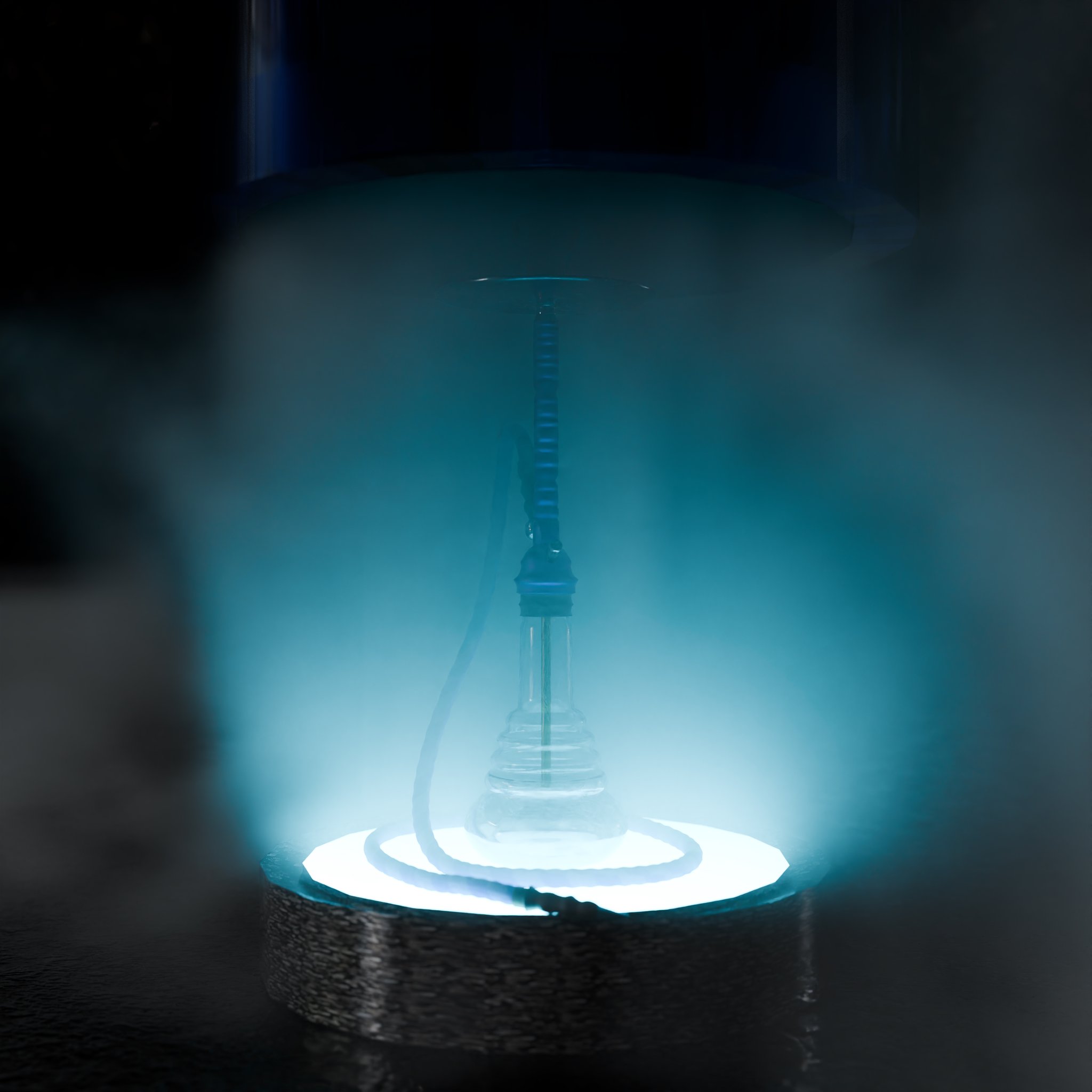 Animated Smoke Podium | Studio scenes | BlenderKit