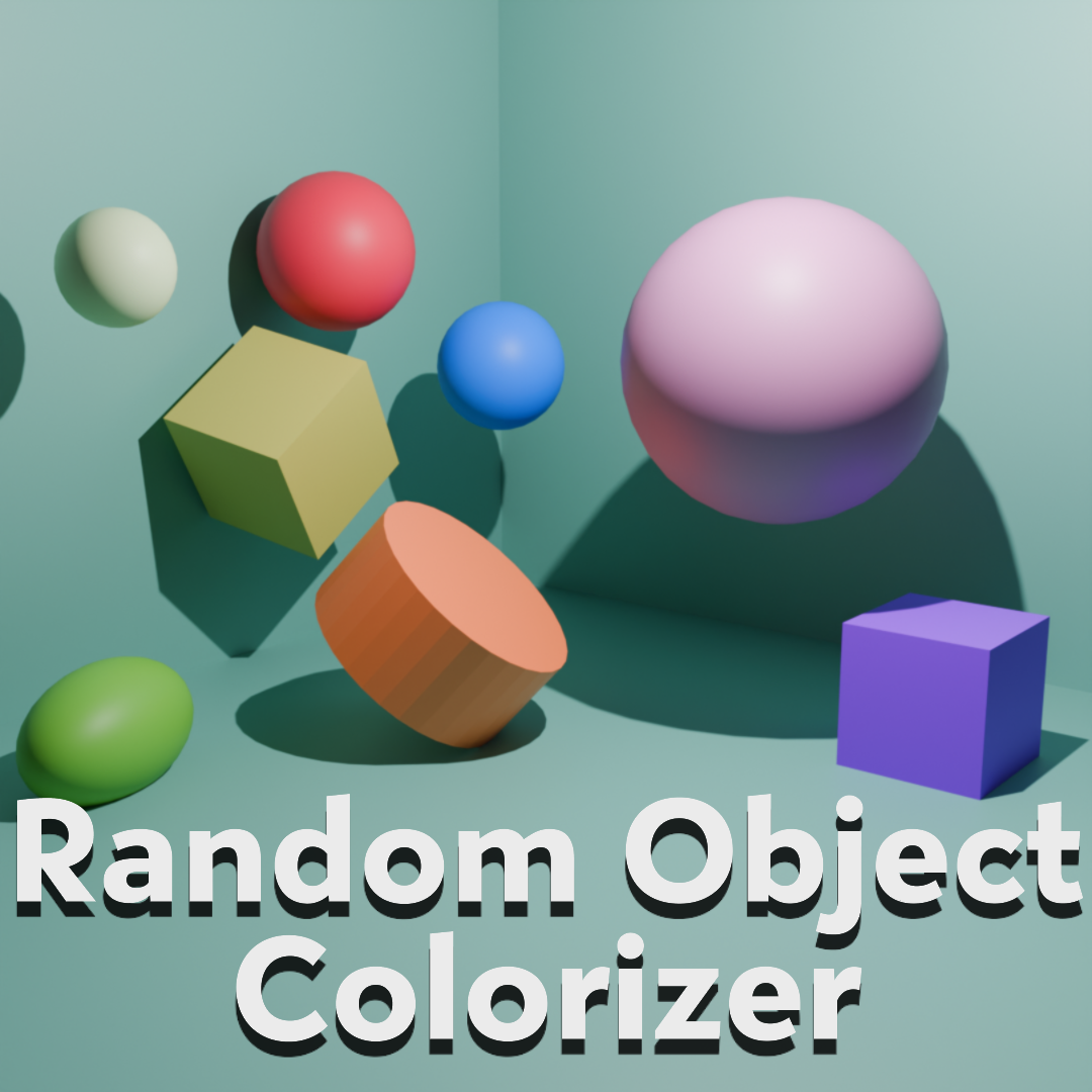 Random Object Colorizer | BlenderKit