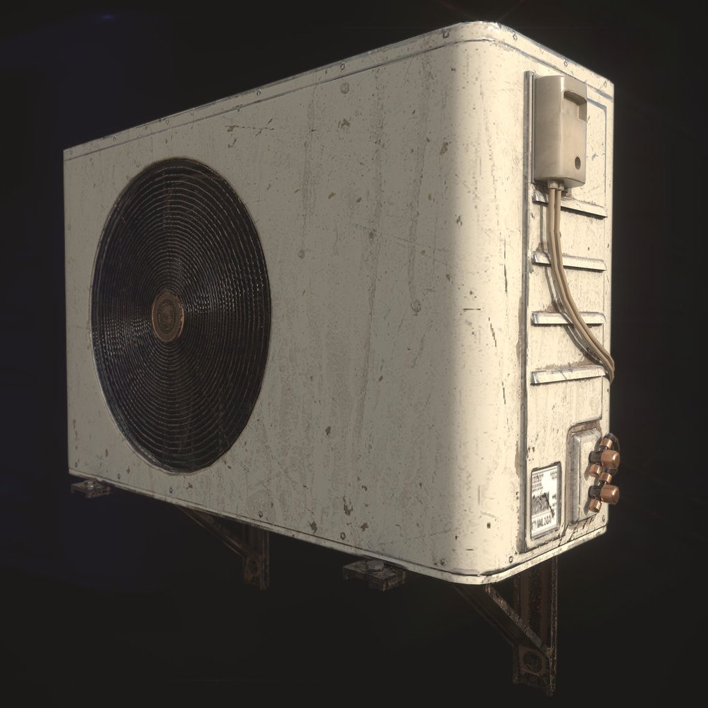 Air conditioner | Home Appliances models | BlenderKit