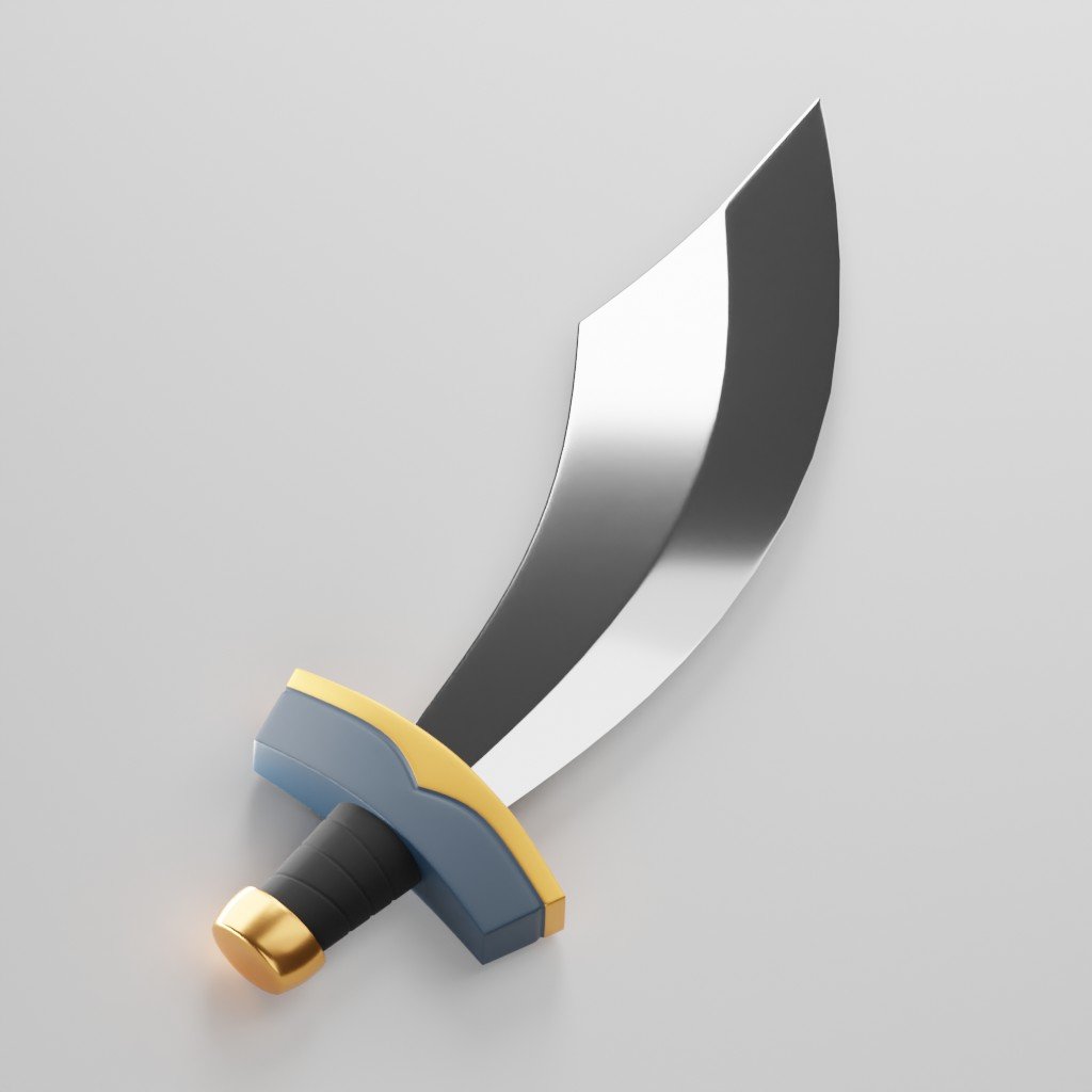 Scimitar | Historical Weapons models | BlenderKit