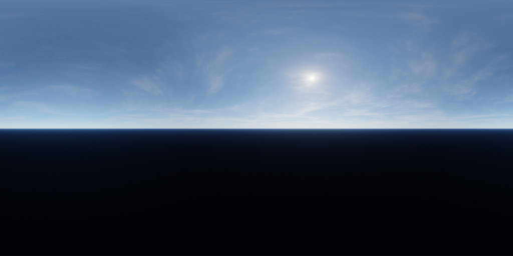 Sunny Blue Sky Cloudy Day | FREE Nature HDRis | BlenderKit