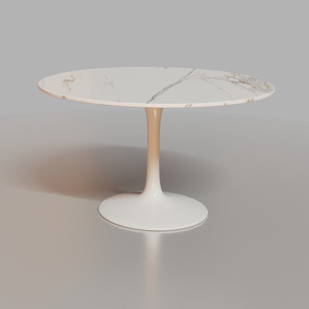 Classic round table | Tables models | BlenderKit