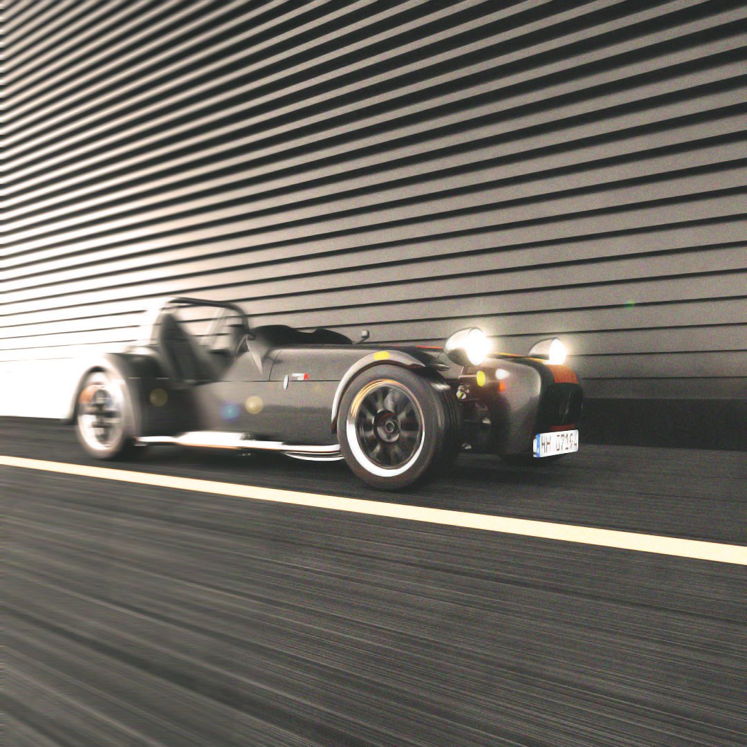 Caterham Seven 620r 2013 | 3D Racing models | BlenderKit