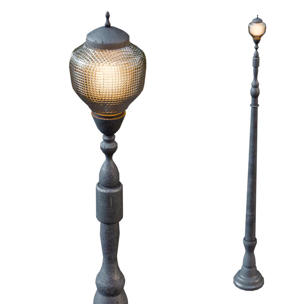 Lamp Post | Urban Environment models | BlenderKit