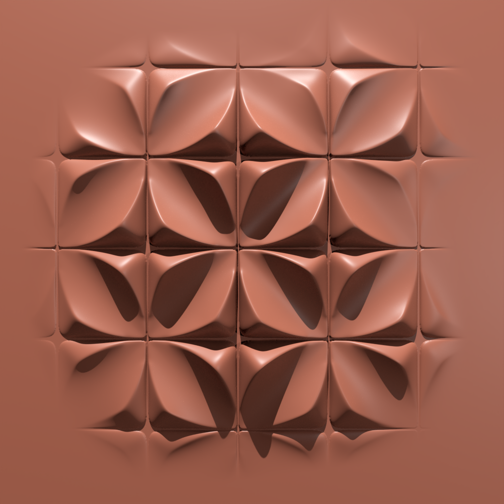 Notched Square Pattern - 01 | FREE pattern brushes | BlenderKit