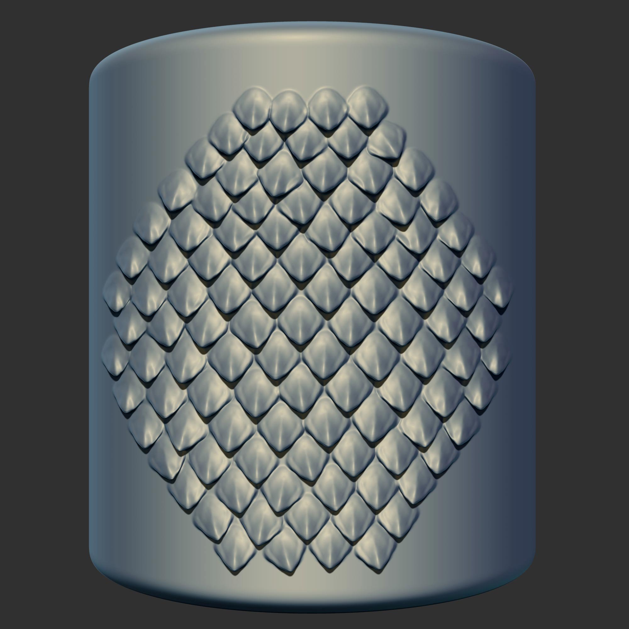 ER Dragon Brush 369 | FREE animal brushes | BlenderKit