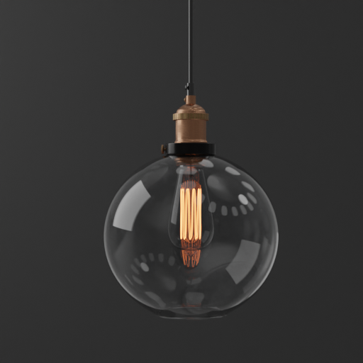 Industrial design Glass light | Industrial Lights models | BlenderKit