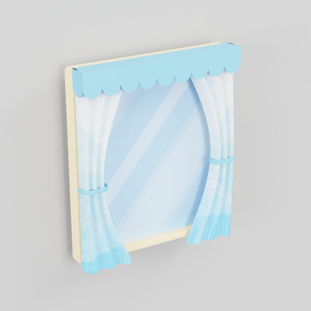Stylized window | Windows models | BlenderKit