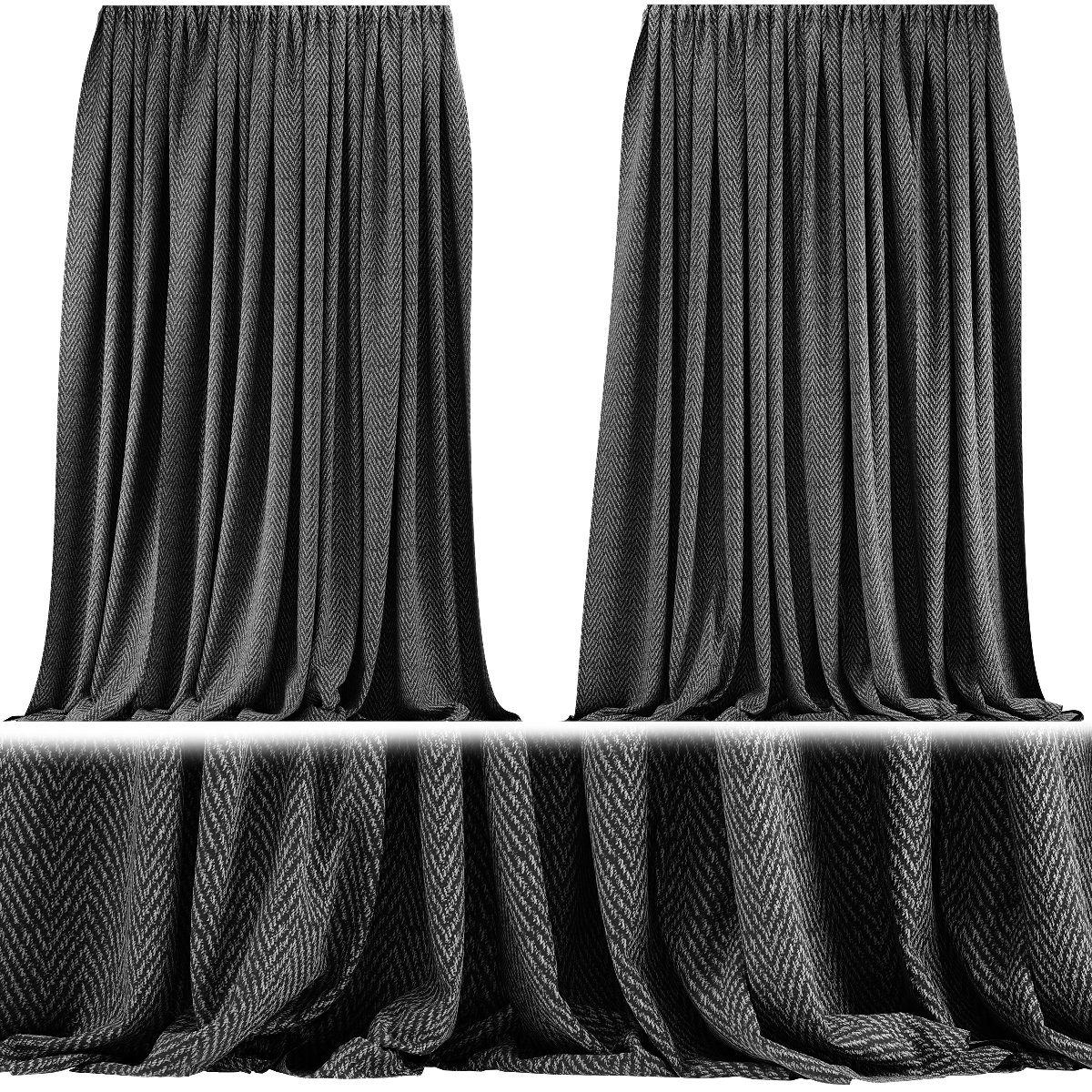 Curtains 002 | 3D Curtain models | BlenderKit