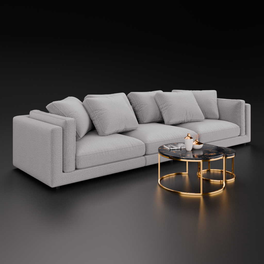 Sofa Lucien | Sofas models | BlenderKit