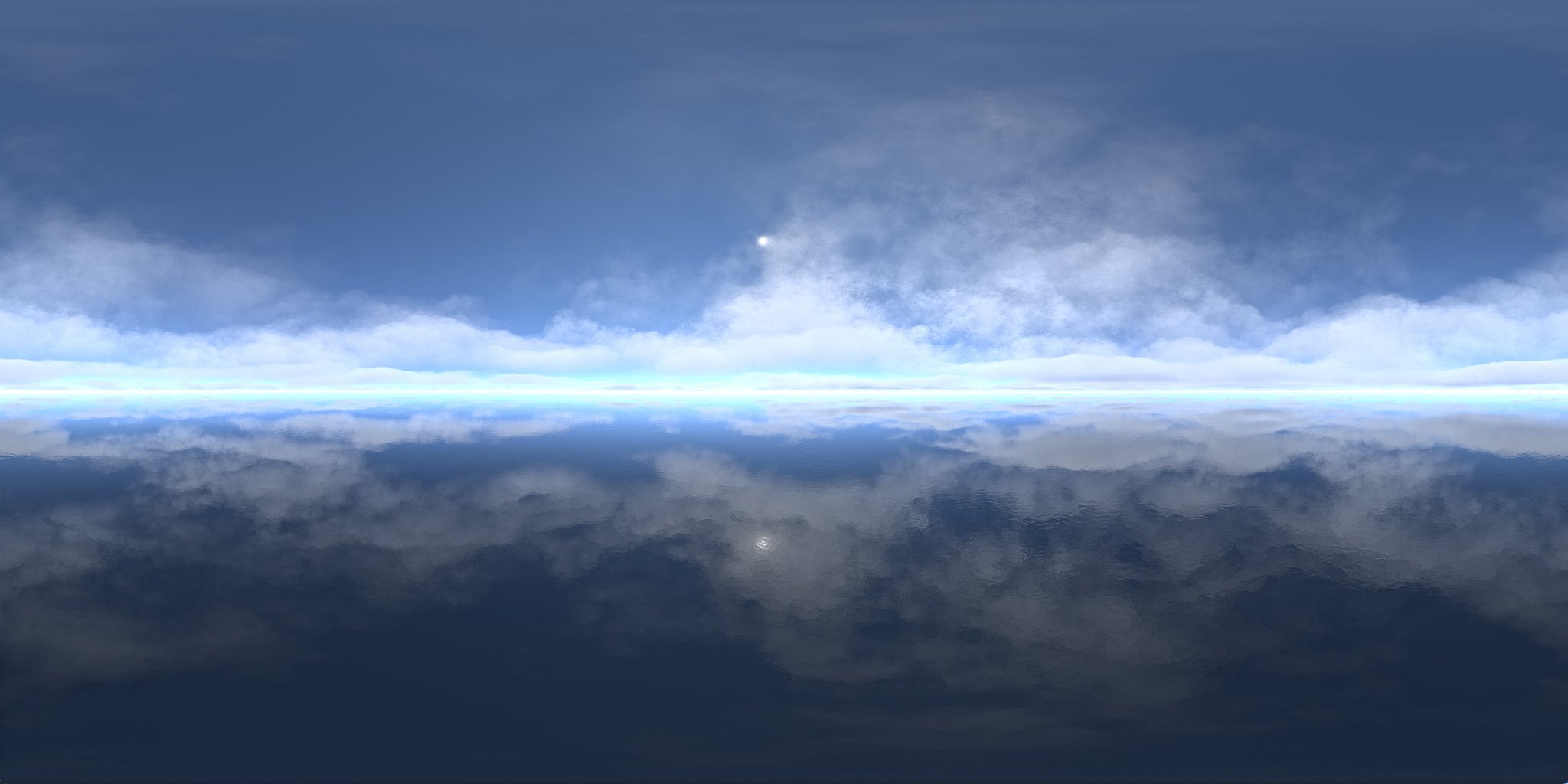 Pure day sky with clouds | Nature HDRis | BlenderKit