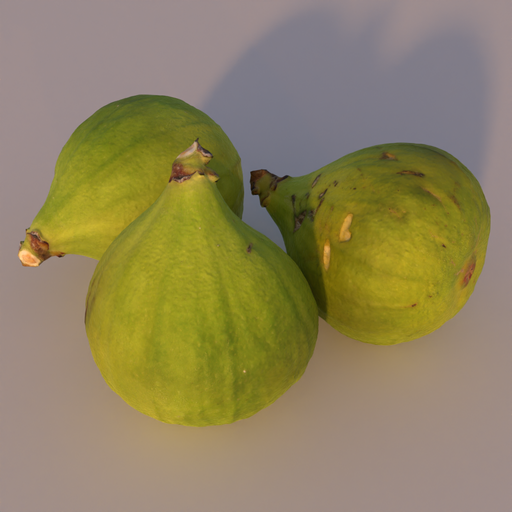 Green Fig | FREE Fruit & Vegetables models | BlenderKit