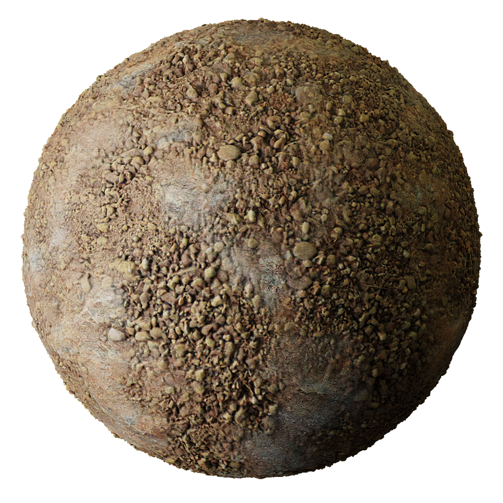 Gravel Ground Sandy | FREE dirt materials | BlenderKit