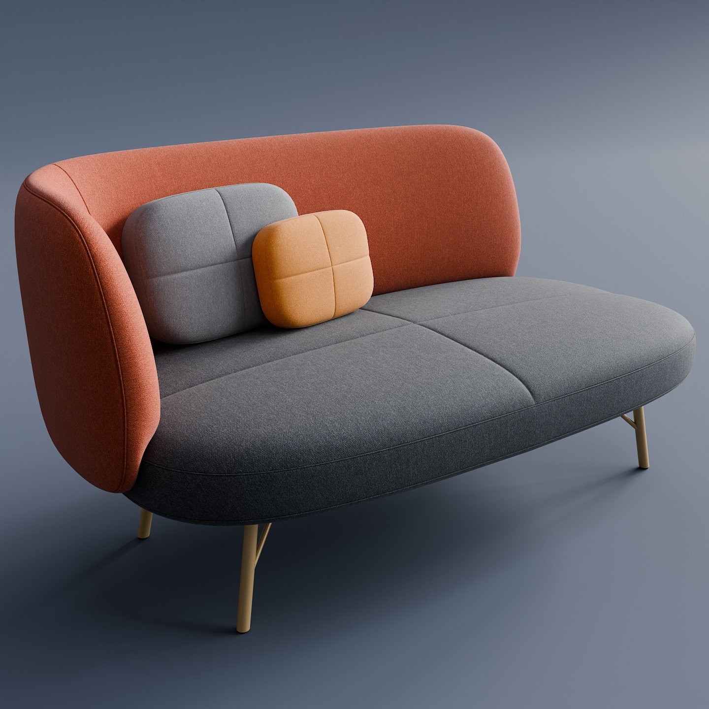 Sofa Elba Rossin | Sofas models | BlenderKit
