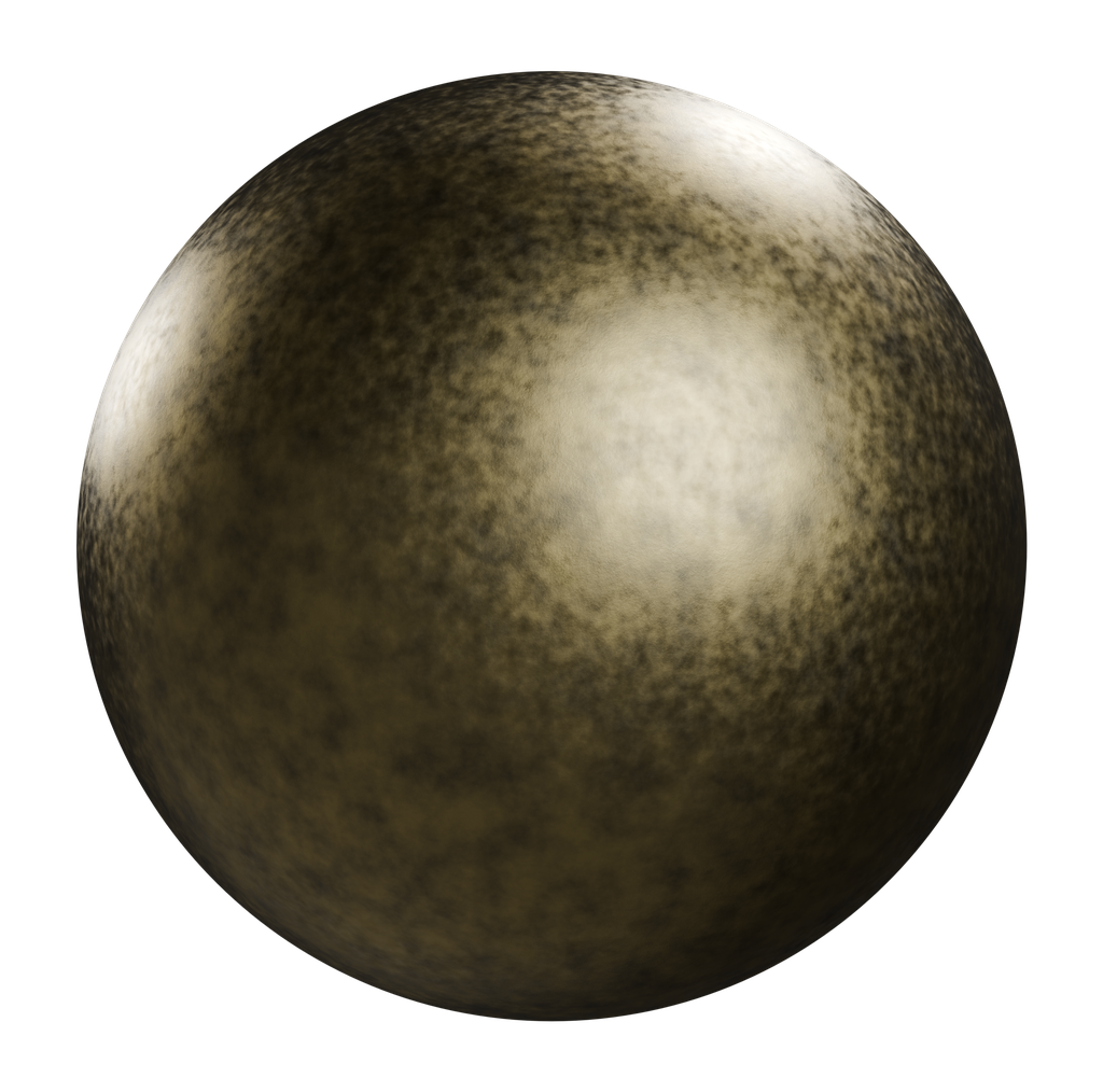 Tarnished Brass (Procedural) | FREE metal materials | BlenderKit