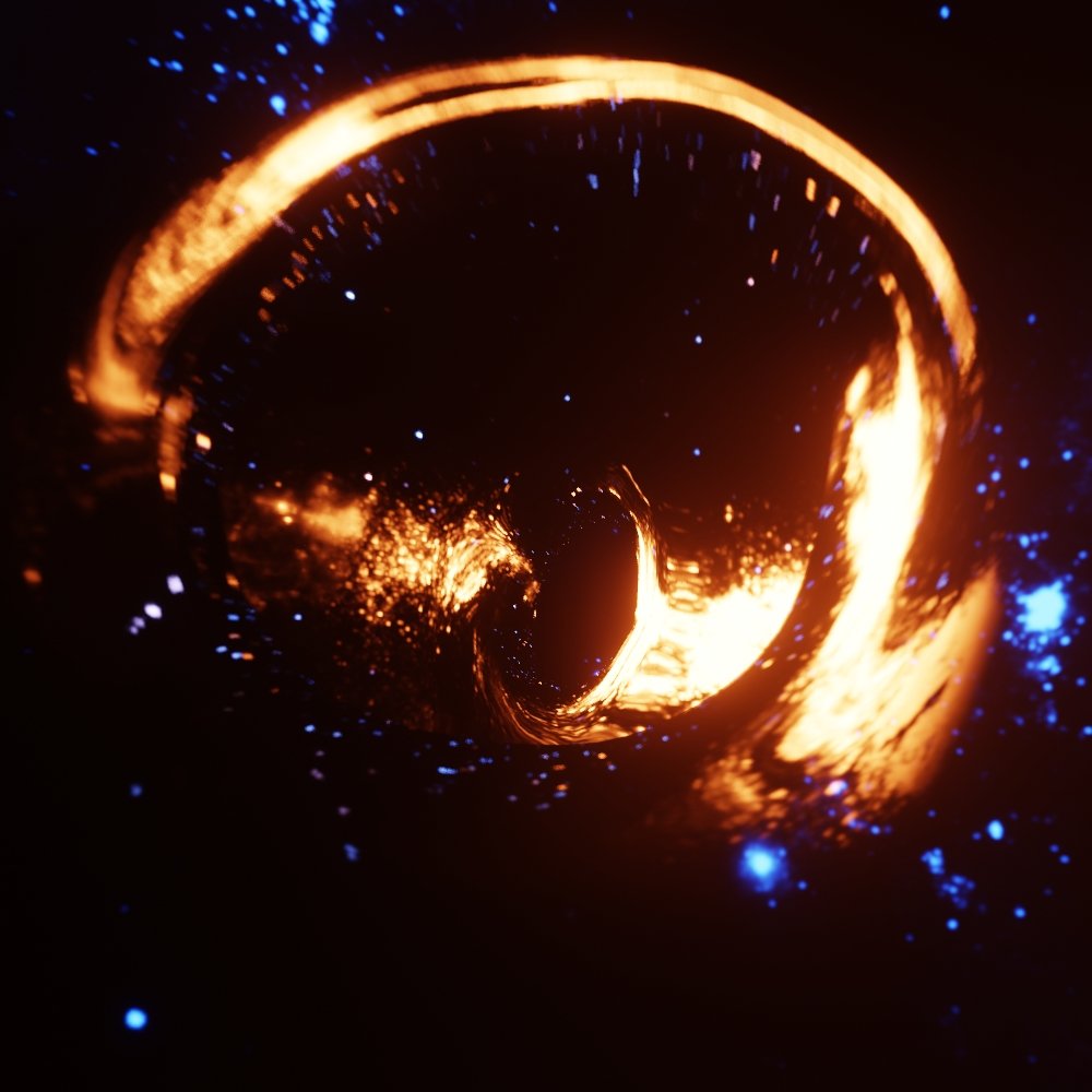 Galaxy travel wormhole loop | 3D Outdoor scenes | BlenderKit