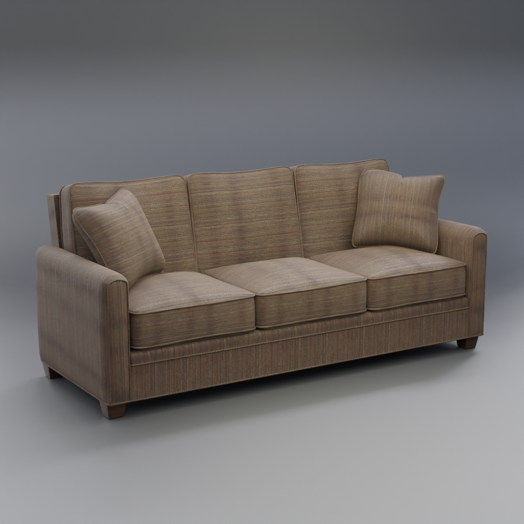 Large Wyatt Sofa | Sofas models | BlenderKit