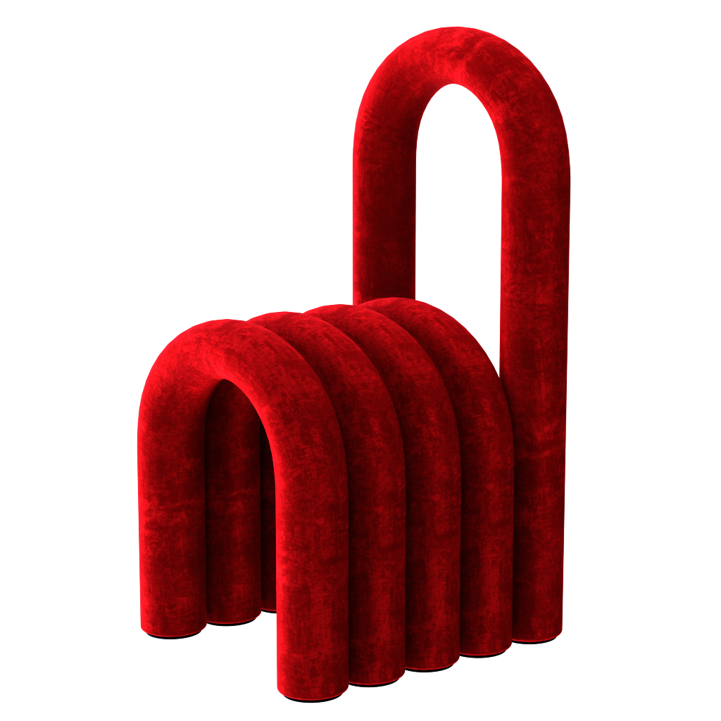 Shaped Pipe Chair | Sitting Chairs models | BlenderKit