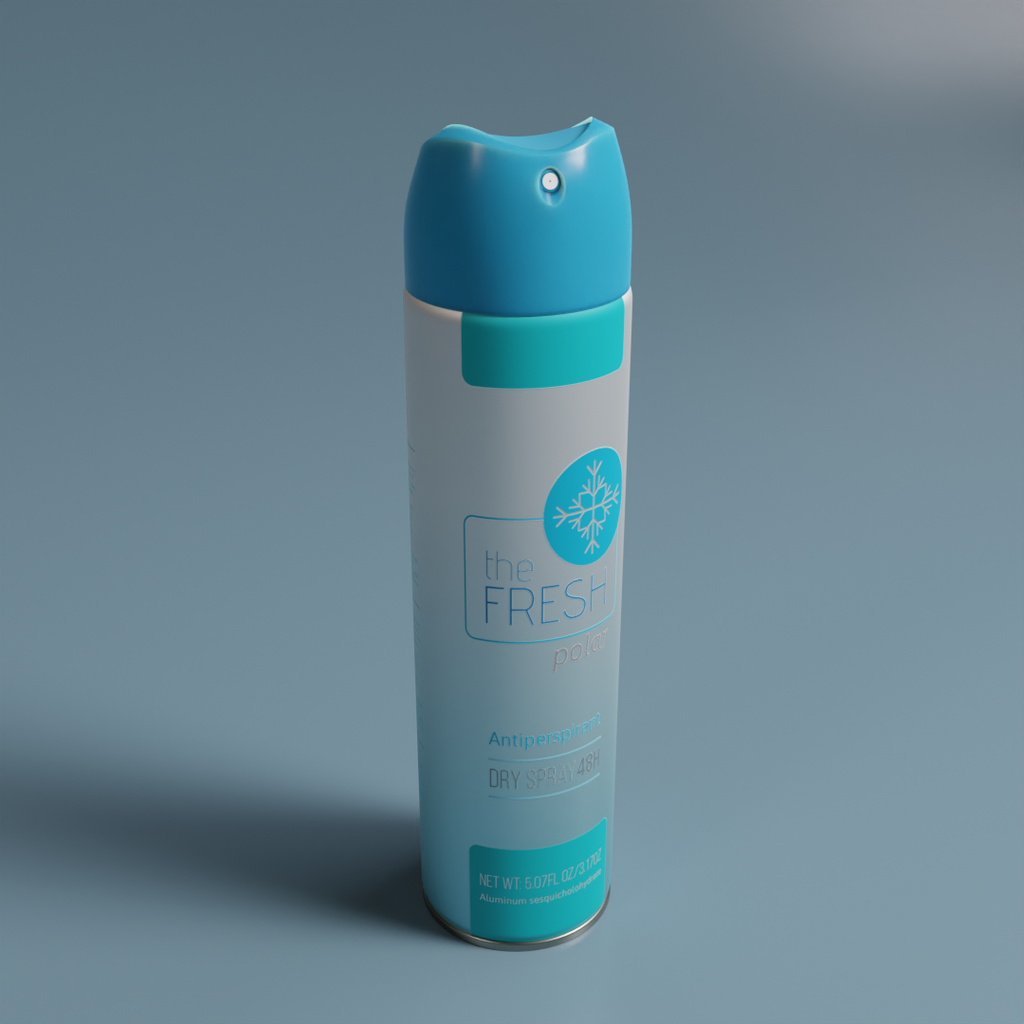 Deodorant The Fresh | Miscellaneous models | BlenderKit