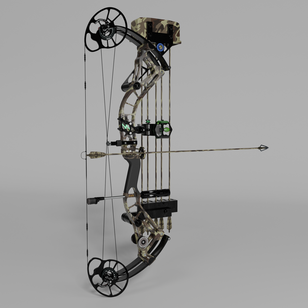 Compoundbow Bowtech-SOLUTION R | FREE Modern Weapons models | BlenderKit