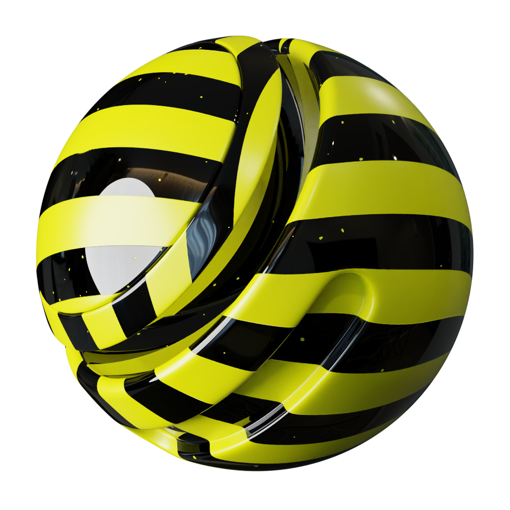 BlenderKit | Download the FREE Border Warning Tape material