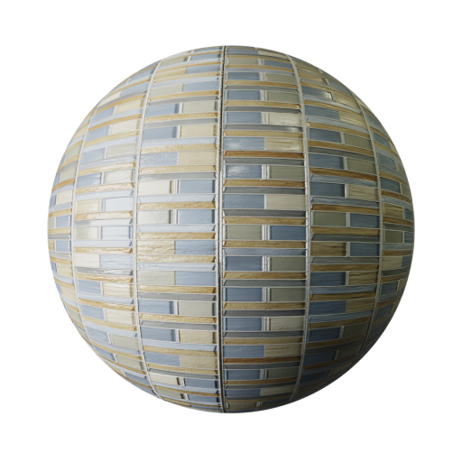Ceramic Inserts UNBLOCK MIX MATTE | FREE bricks materials | BlenderKit