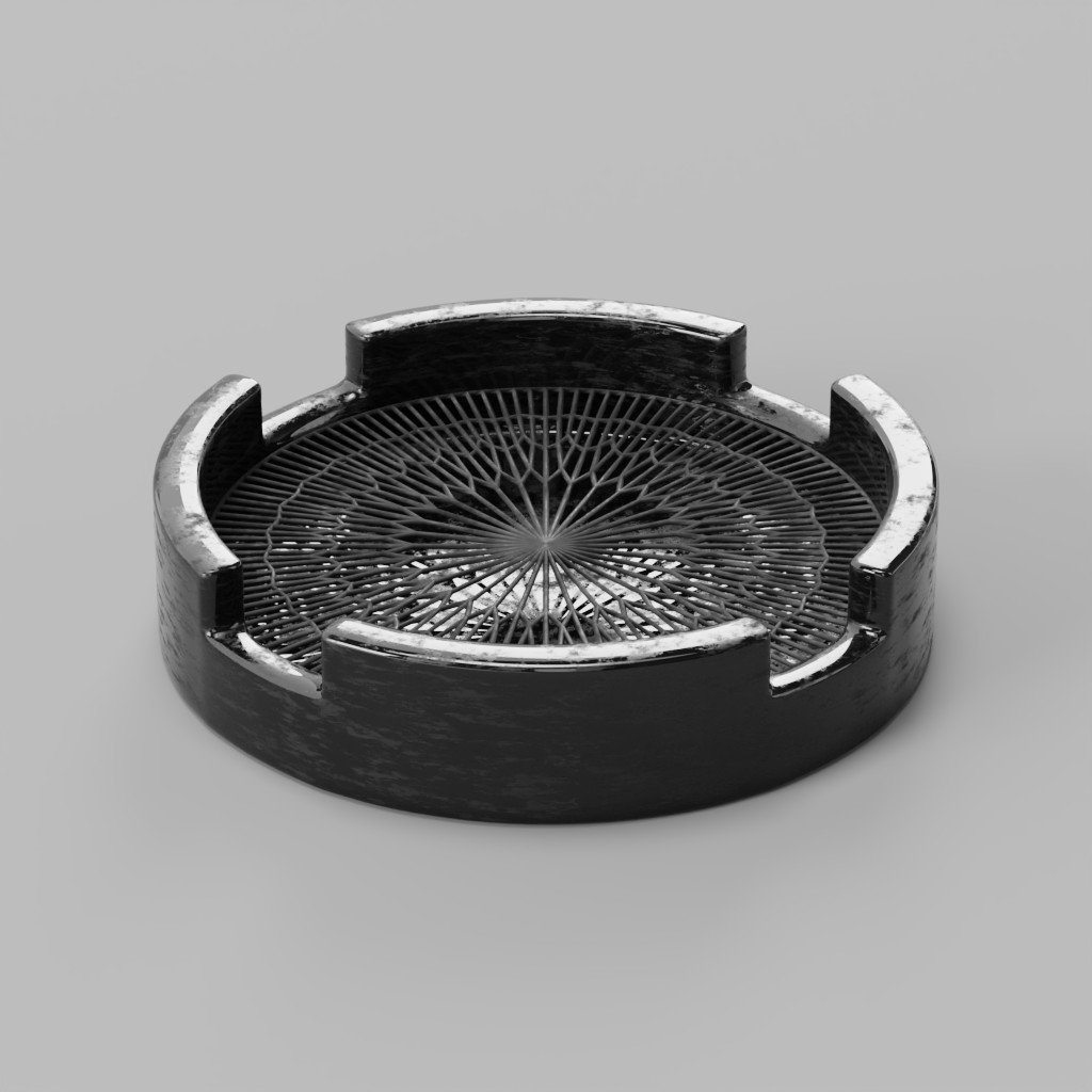 Ashtray Iron | FREE Miscellaneous models | BlenderKit