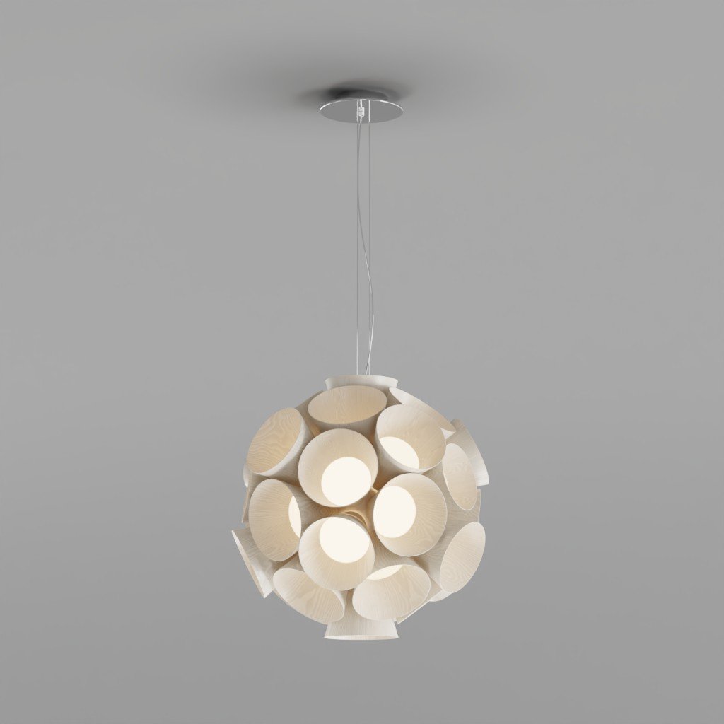Dandelion Suspension Pendant Lamp | Ceiling Lights models | BlenderKit