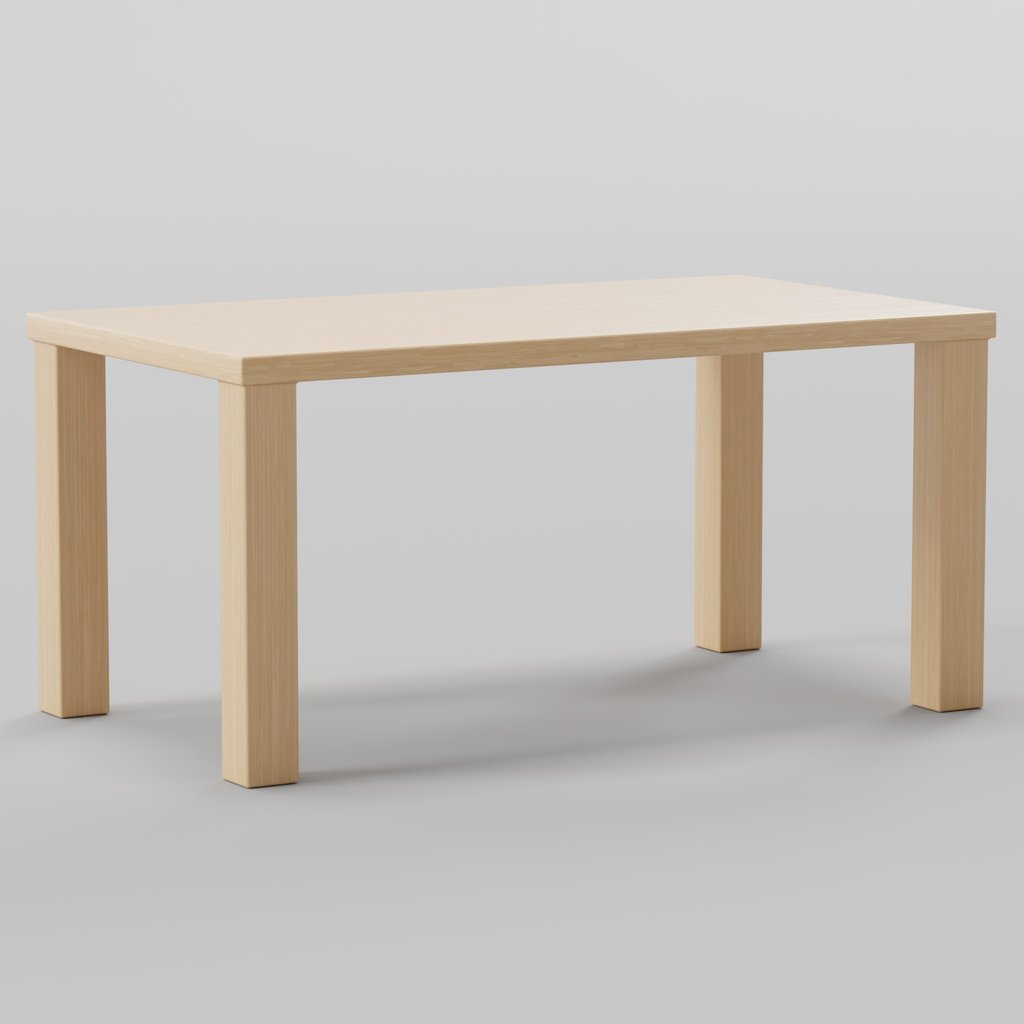 Carson Dining Table | Tables models | BlenderKit